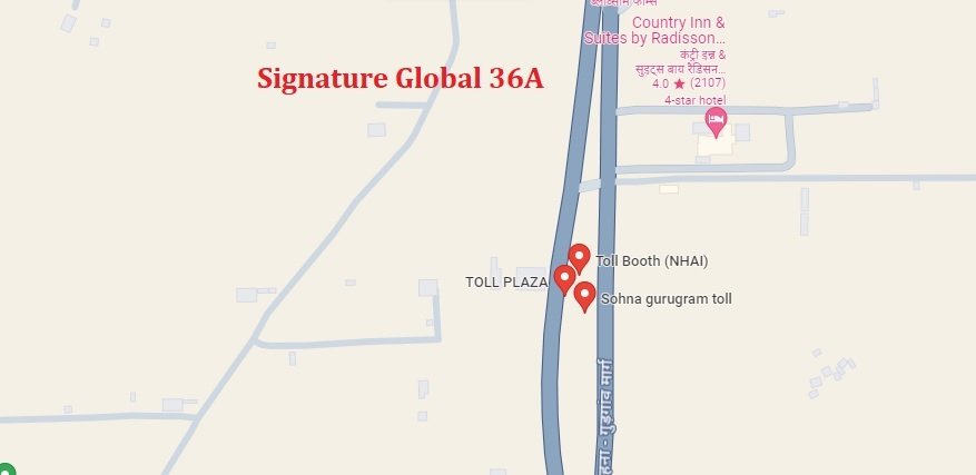 Signature Global Location - Realty Hunting